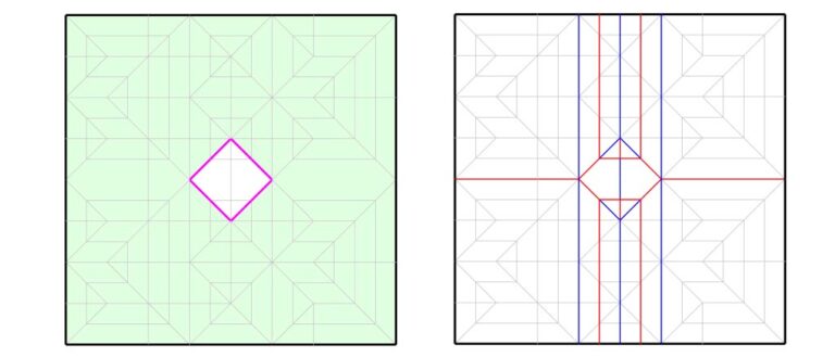 How to Collapse Box Pleated Crease Pattern? | Abrashi Origami School